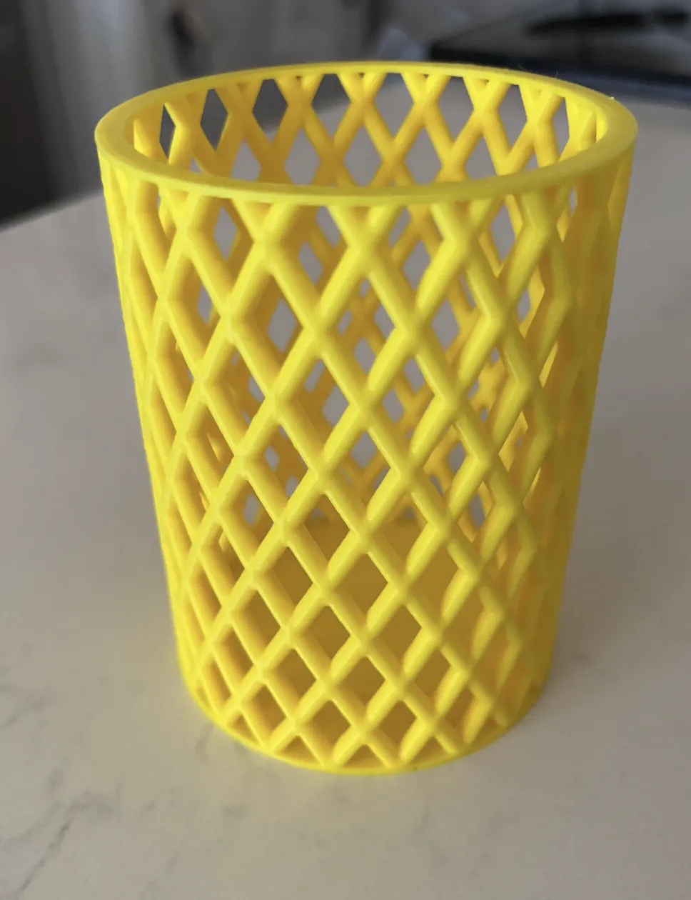 Geometric Pencil Cup by TheGreengo MakerWorld: Download Free 3D Models