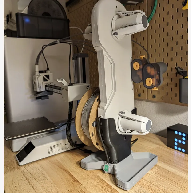 Vertical AMS lite Holder with M3 mounting holes for Eds Stand (A1 and ...