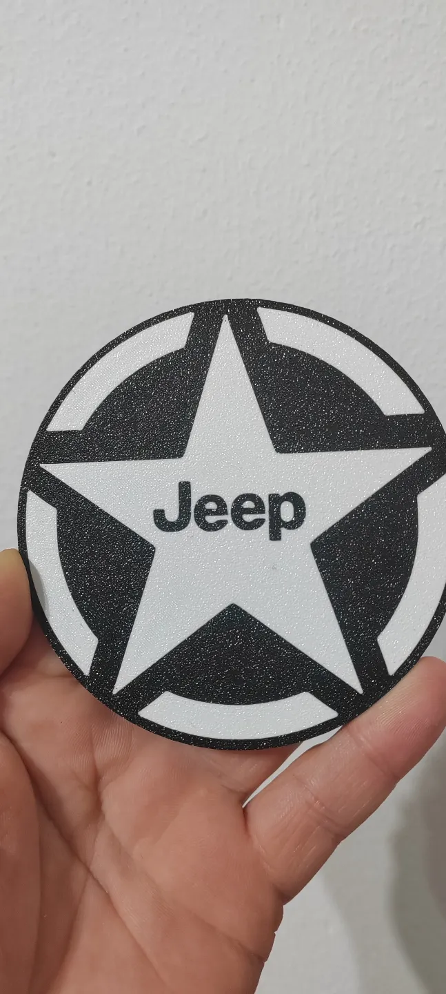Jeep coaster star white by prokyno - MakerWorld