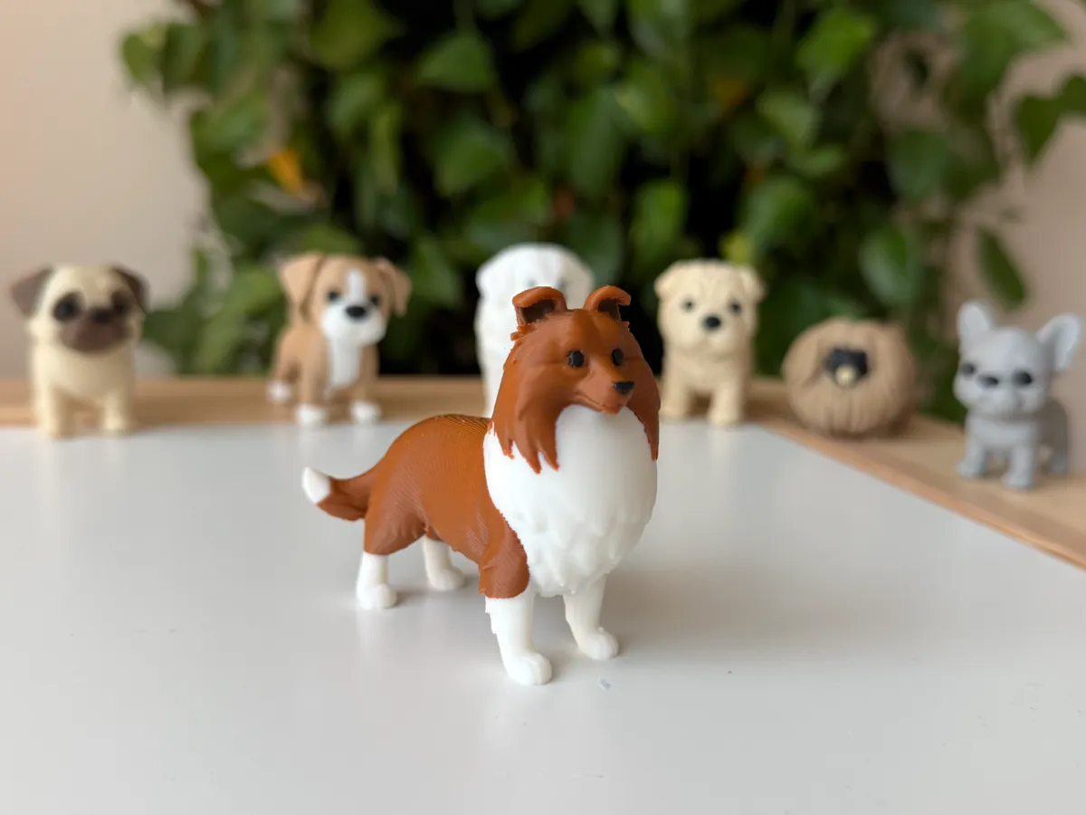 Shetland Sheepdog - Free 3D Print Model - MakerWorld