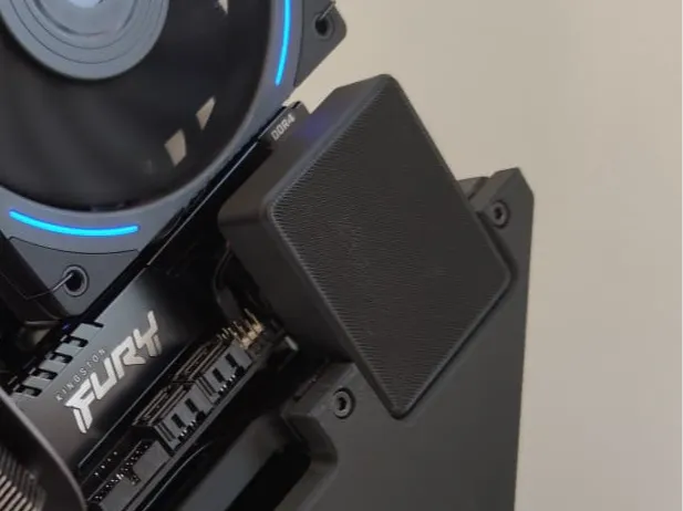 24-pin Cover plate for ITX Mini Open rack - Free 3D Print Model ...