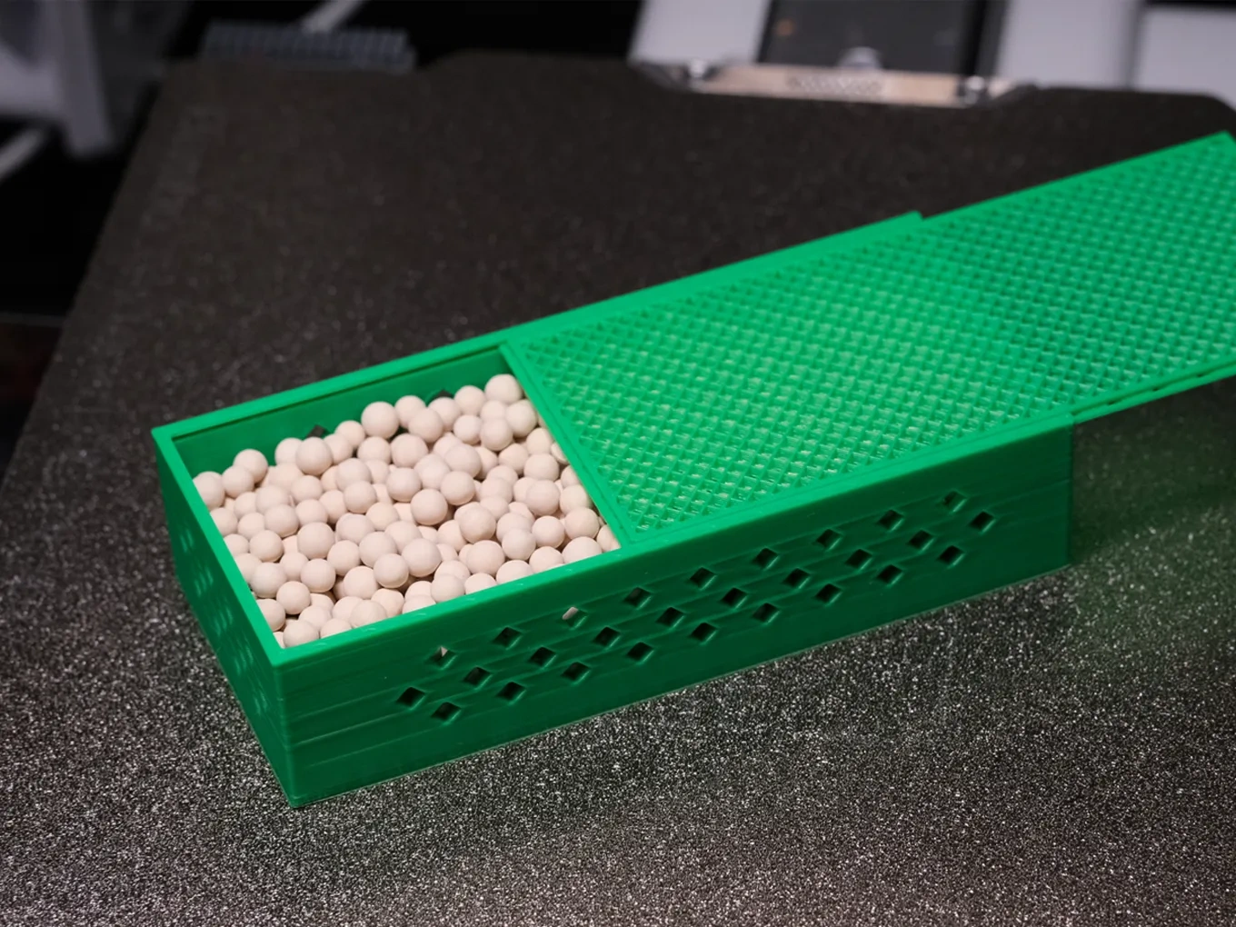 Desiccant Box Compatible with Filament Spools Featuring Print Bearings ...