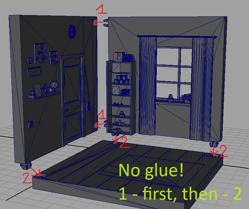 Room by Deniseich MakerWorld: Download Free 3D Models