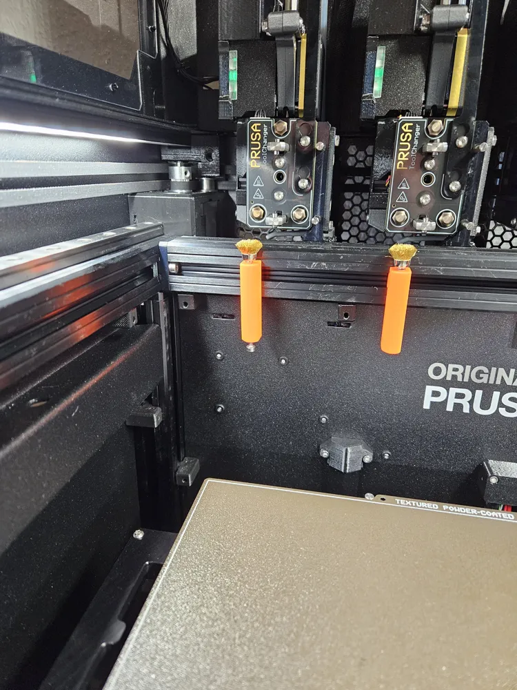 Prusa XL Nozzle Brush Cleaning / Wiper Holder by 3DWT - MakerWorld