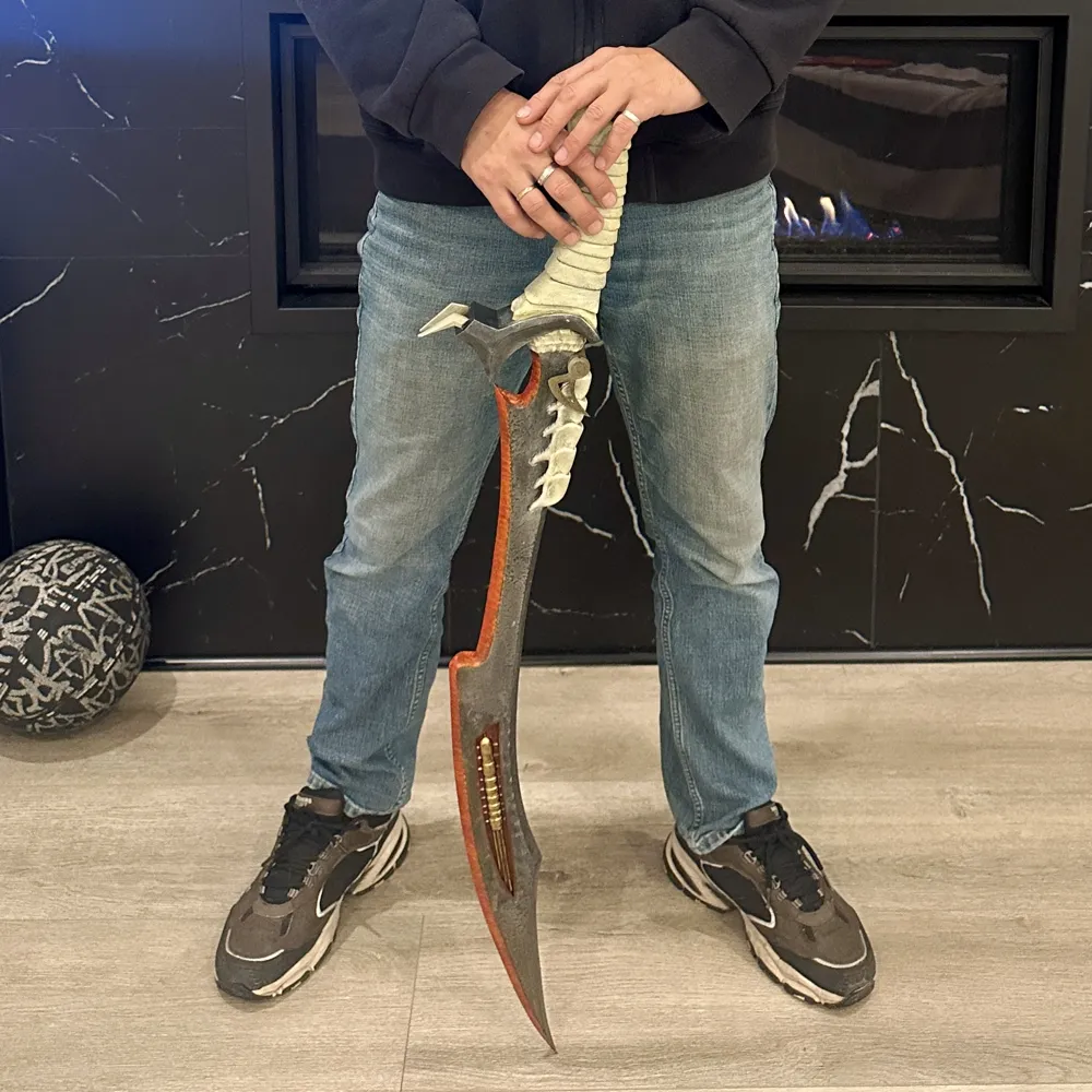 Yautja sword / Predator Badlands - Free 3D Print Model - MakerWorld