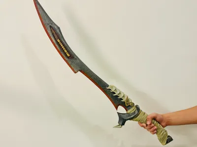 Yautja sword / Predator Badlands - Free 3D Print Model - MakerWorld
