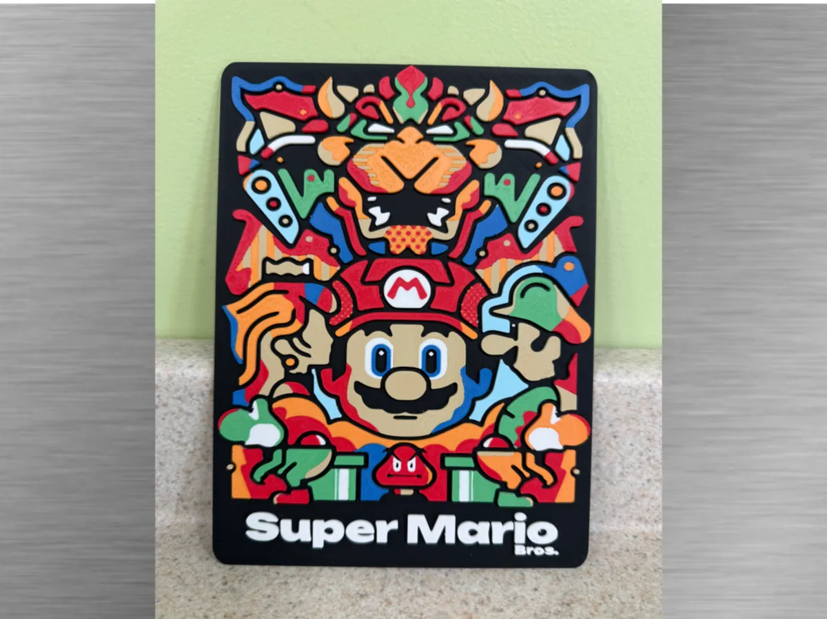 Arte de juego-Collage de Super Mario - Modelo de impresión 3D gratuito ...