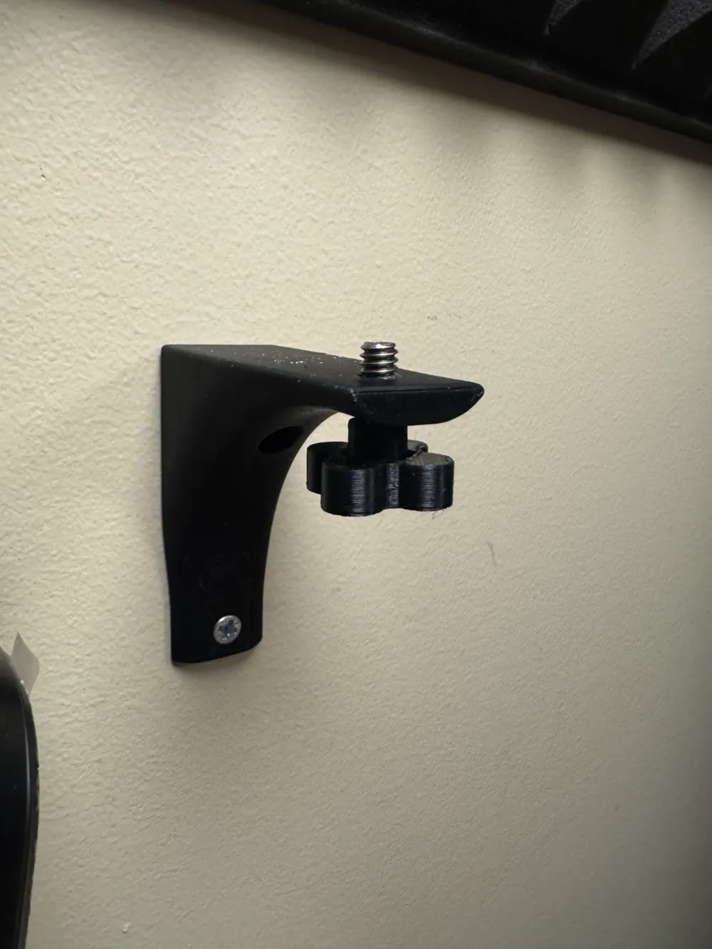 Wall camera mount for 1/4" standard bolt by MrScottFletcher - MakerWorld