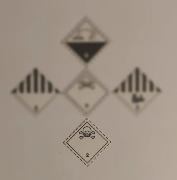 GHS - Toxic gases (Hazard pictograms) by RiTiSoNo - MakerWorld