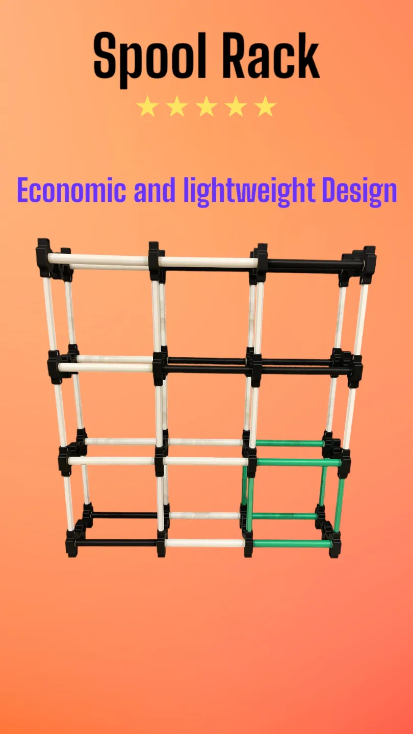 Modular Filament Spool Rack by 3d-tech MakerWorld: Download Free 3D Models