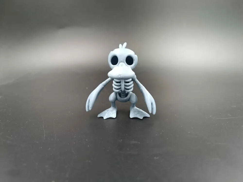 Psyduck Skeleton Model Pokemon Kawaii - Anime by drakeforge3d ...