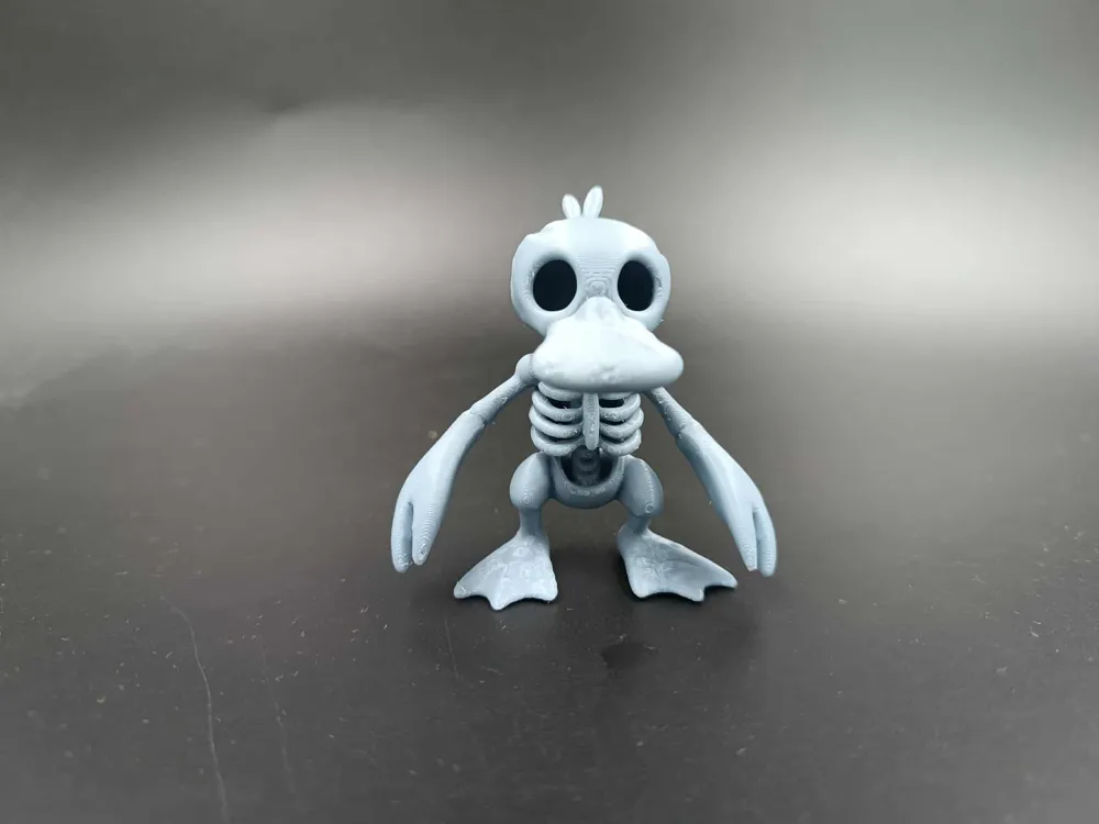 Psyduck Skeleton Model Pokemon Kawaii - Anime by drakeforge3d ...