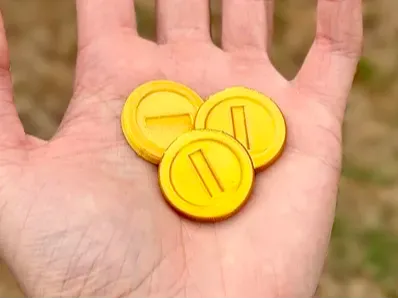 Super Mario Bros Coins! - Free 3D Print Model - MakerWorld
