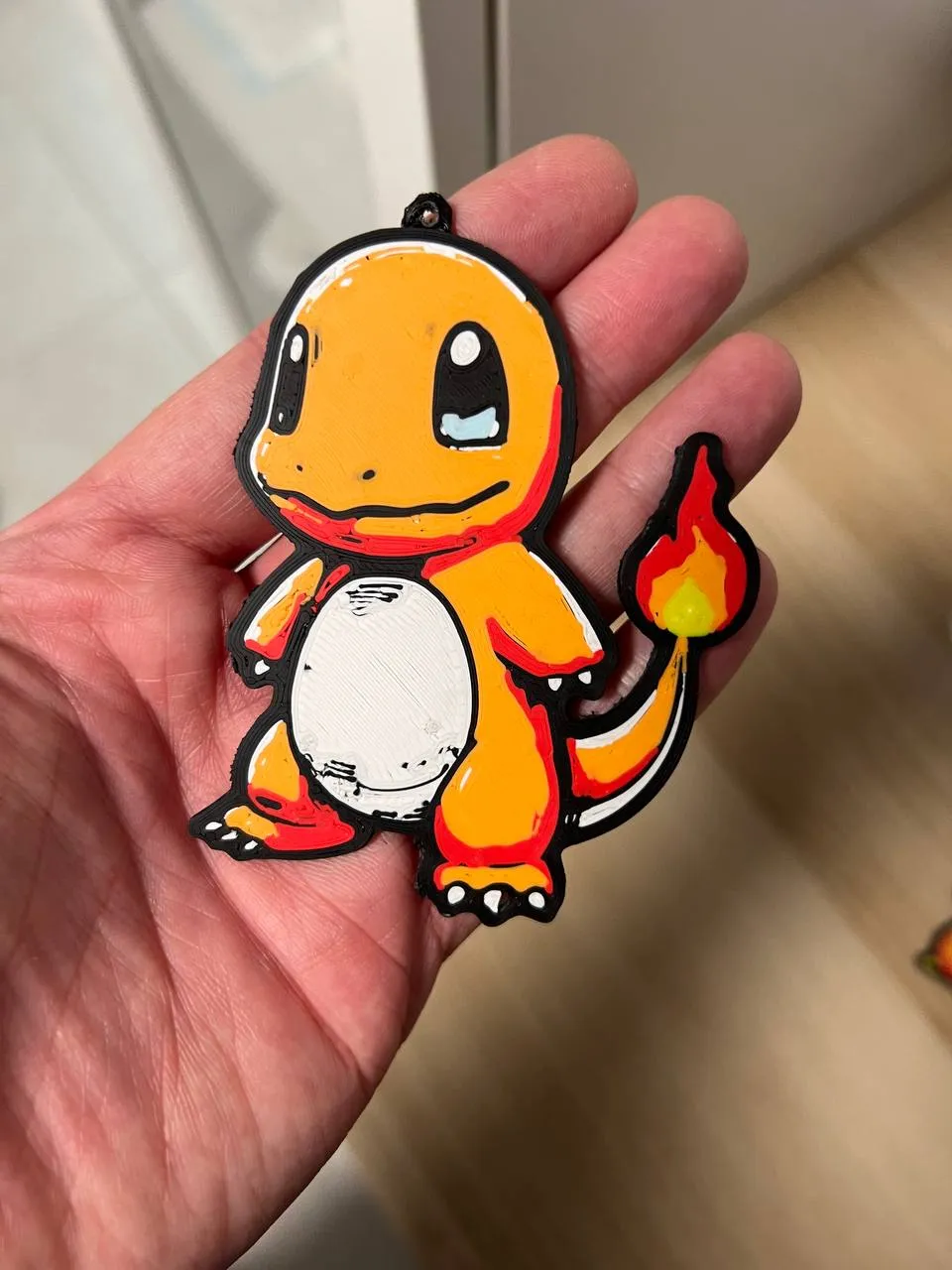 Charmander Keychain by lucamoretti86 - MakerWorld
