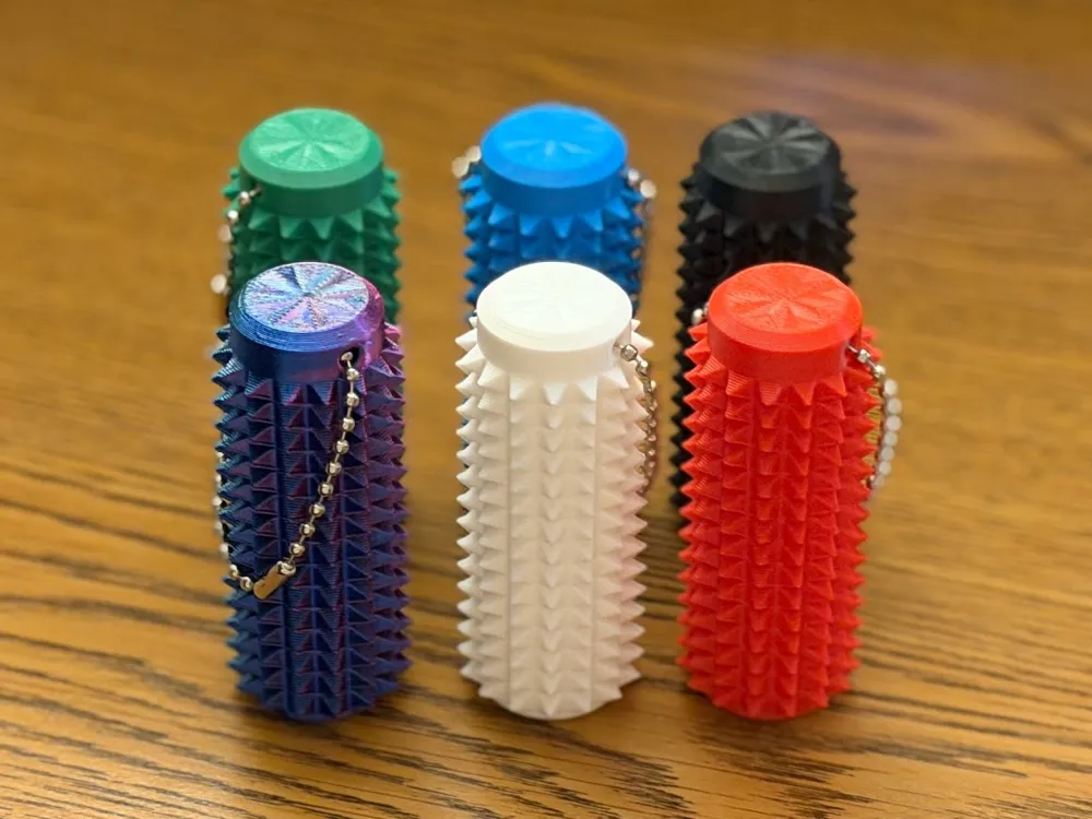 Spiky Sensory Fidget Roller Grip - Free 3D Print Model - MakerWorld