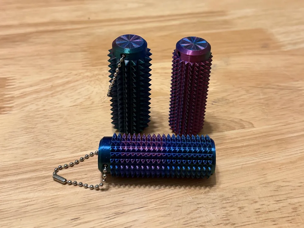 Spiky Sensory Fidget Roller Grip - Free 3D Print Model - MakerWorld
