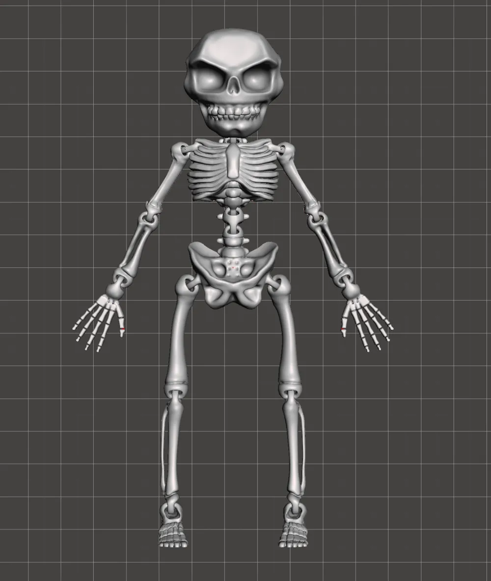 Articulated Skeleton - High Detail - Free 3D Print Model - MakerWorld