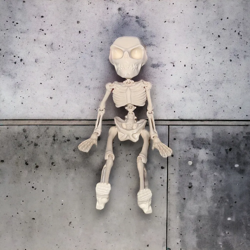 Articulated Skeleton - High Detail - Free 3D Print Model - MakerWorld