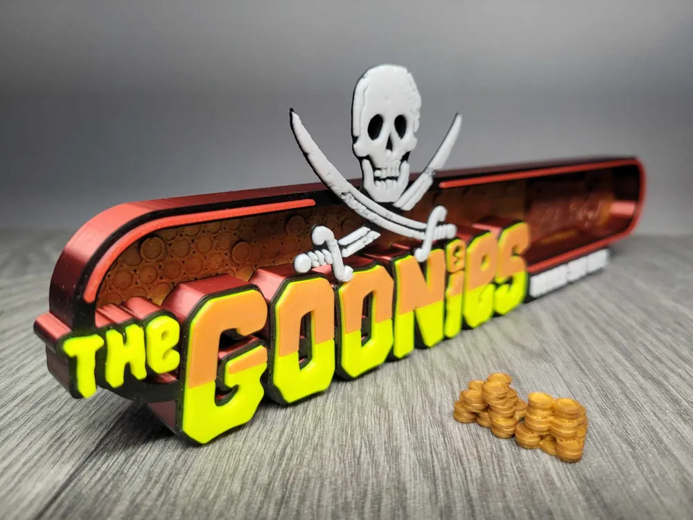 The Goonies movie logo sign by rajmaks MakerWorld: Download Free 3D Models