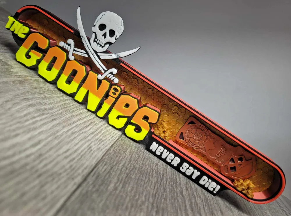 The Goonies movie logo sign by rajmaks MakerWorld: Download Free 3D Models