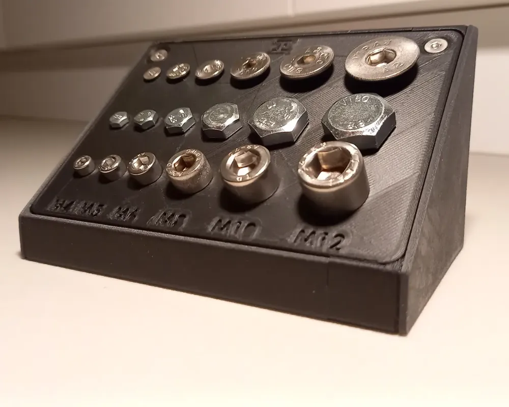 M4-M12 Bolts Organizer by Creative Electronics - MakerWorld