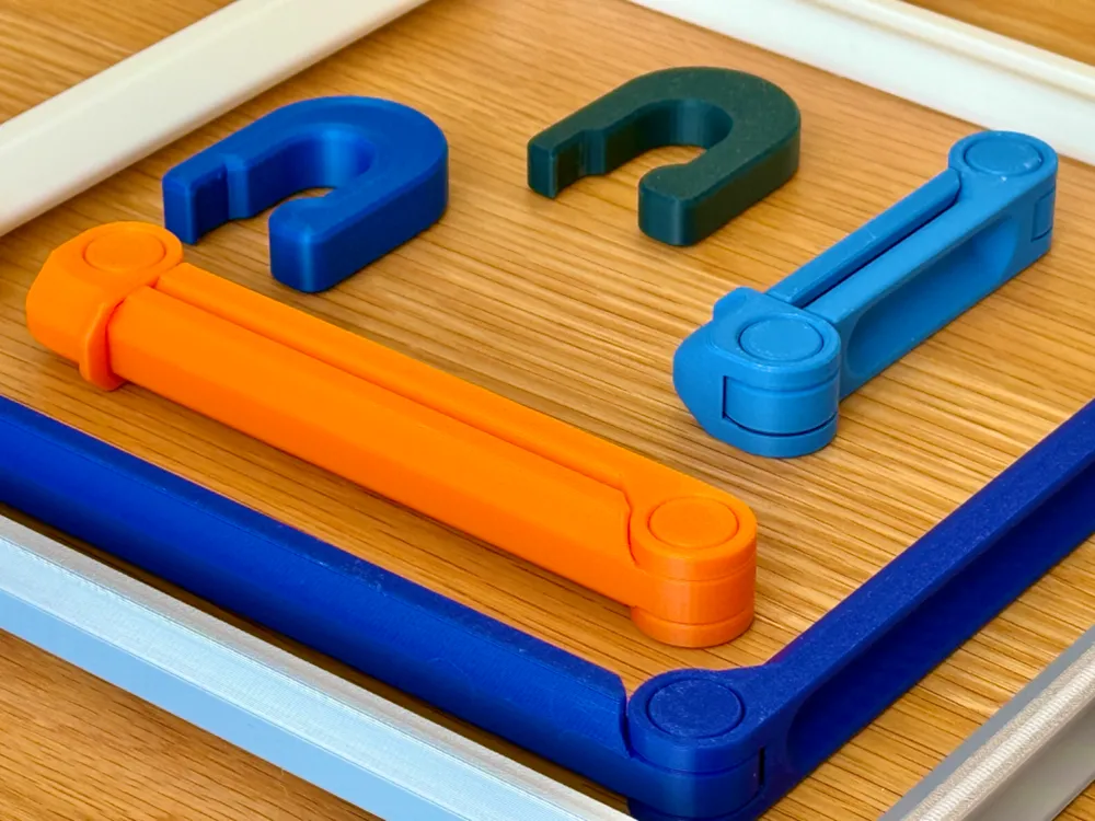 Print in Place Bag Sealer Clamps. 7 Print Profiles by Stuart Wyre MakerWorld: Download Free 3D ...