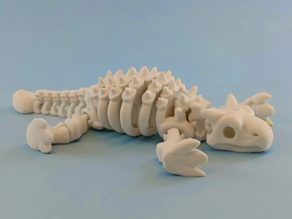 articulated skeleton ankylosaurus dinosaur - Free 3D Print Model ...