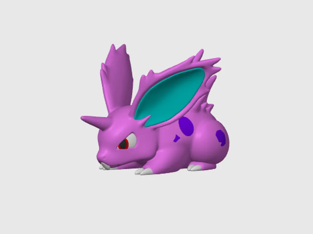 Nidoran Multicolor by entroisdimensions_figurine - MakerWorld