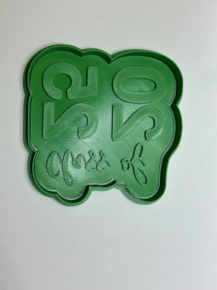 Graduation cap class of 2025 2026 cookie cutter - Free 3D Print Model ...