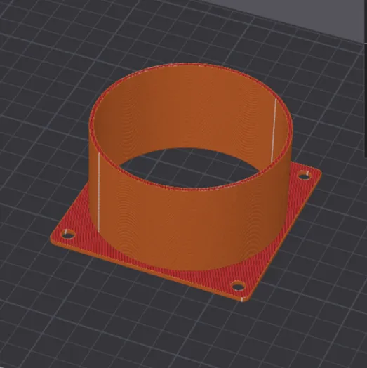 80mm排气管接口exhaust pipe interface - Free 3D Print Model - MakerWorld