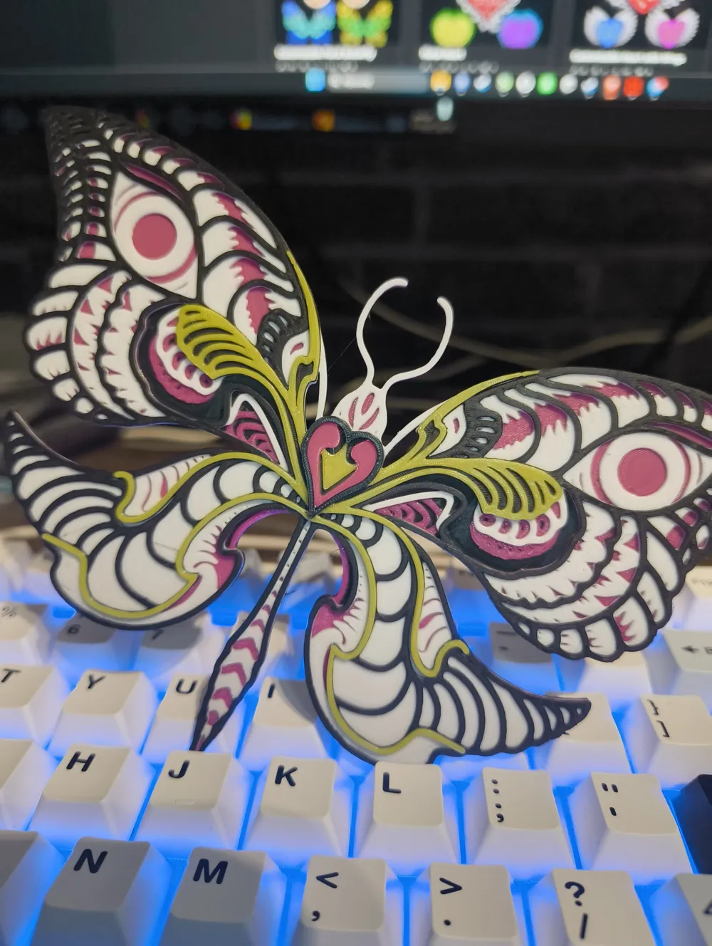 Customizable Butterfly by LayerAtATime MakerWorld: Download Free 3D Models