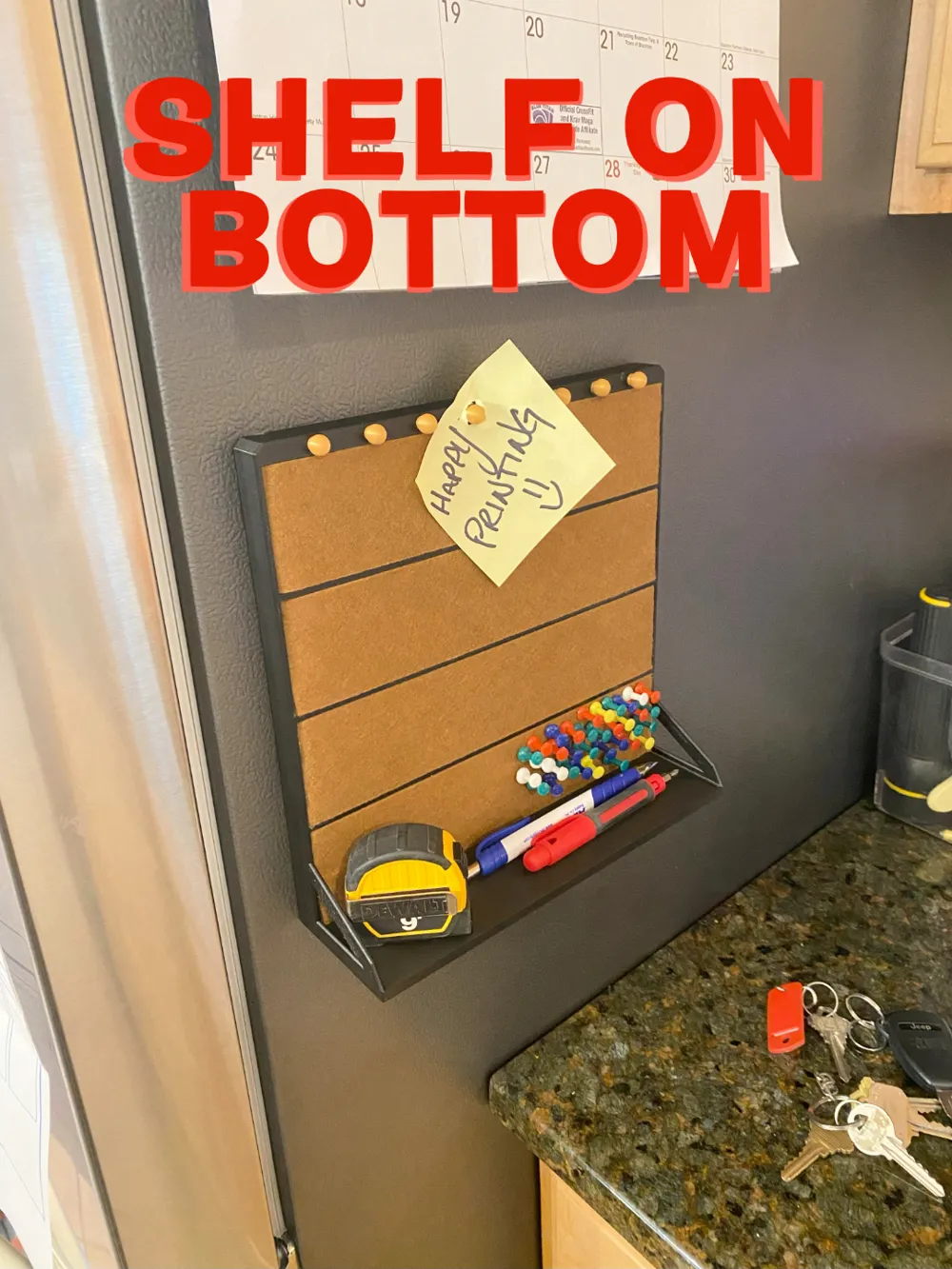 Fridge Tack Board by Chad The Dad - MakerWorld