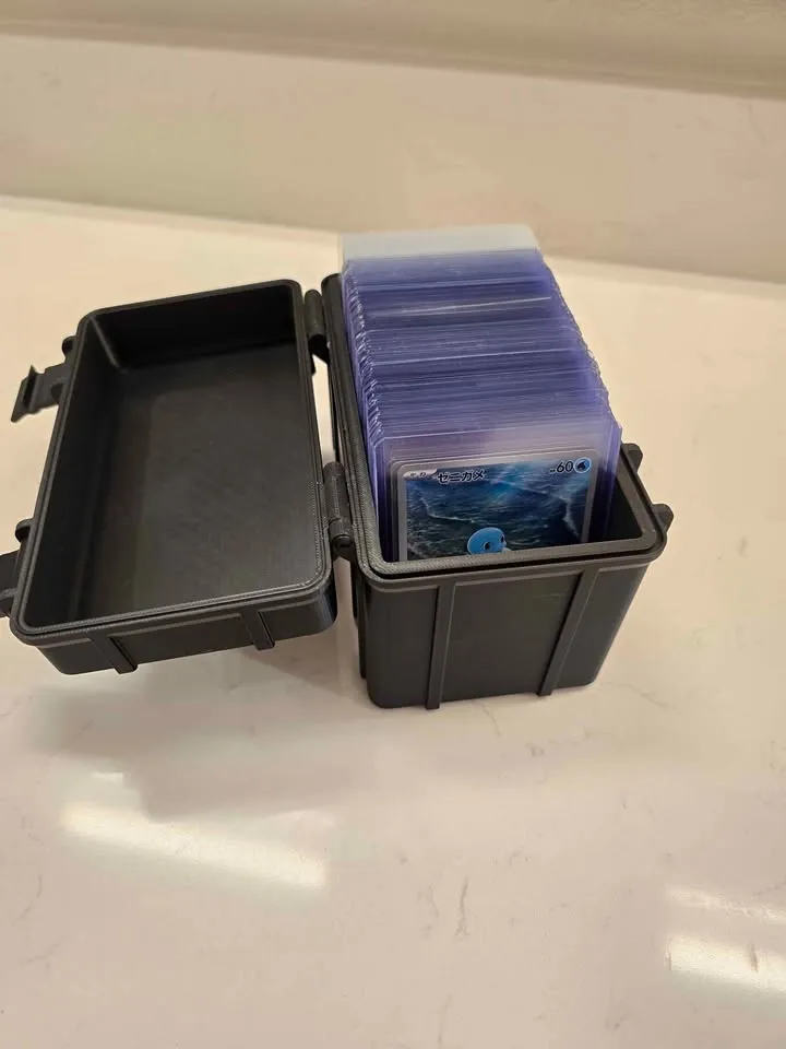 Top Loader Card Rugged Box - Free 3D Print Model - MakerWorld