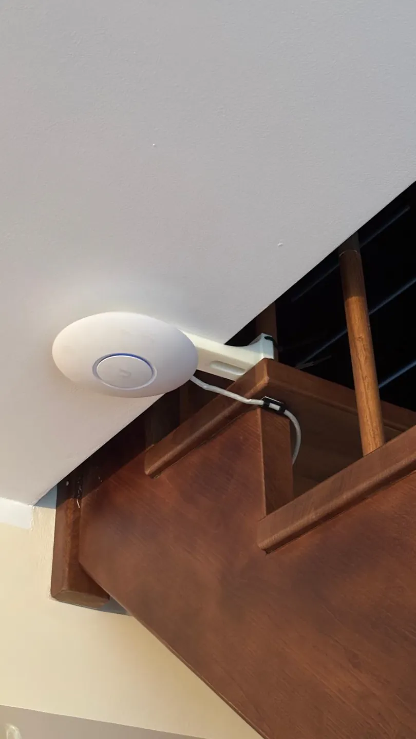 Pole mount for Ubiquiti UniFi UAP-AC Access point by rafez - MakerWorld