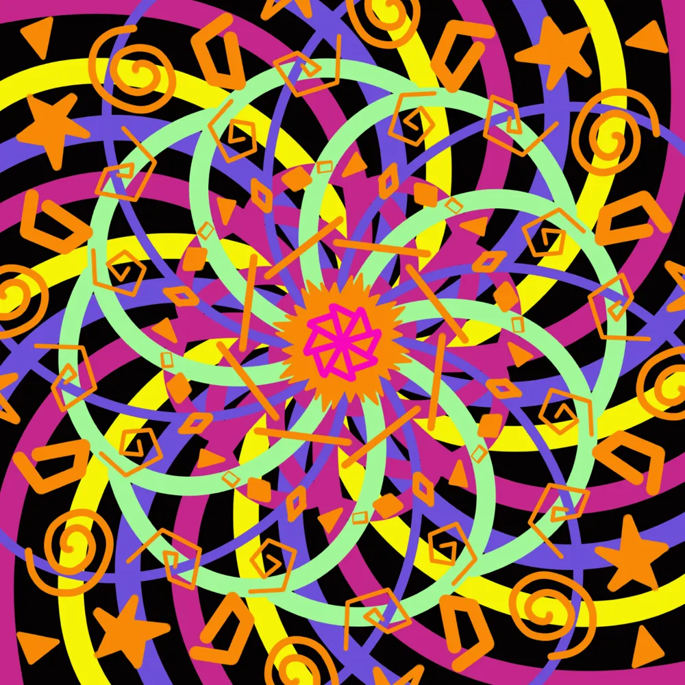 80's Vibe Abstract Light Box by madZalice - MakerWorld