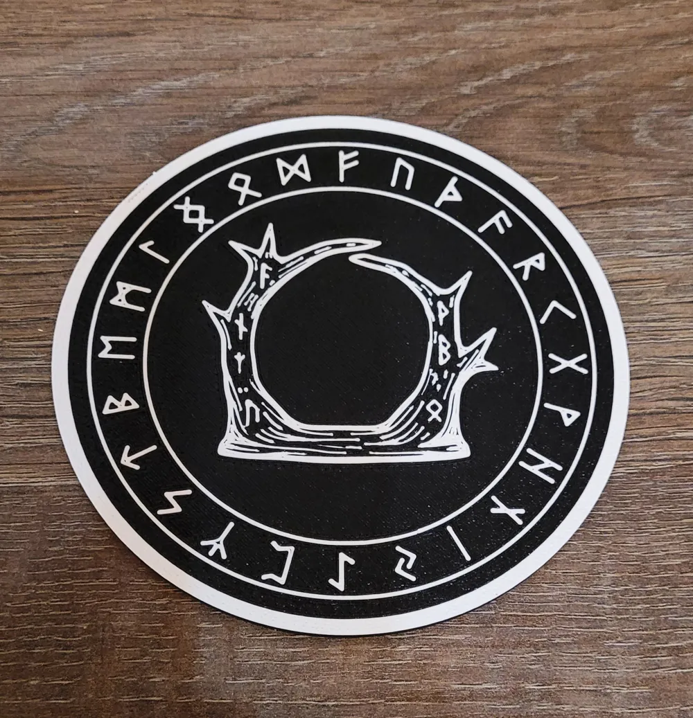 Valheim Coasters by The Arcane Nook MakerWorld: Download Free 3D Models