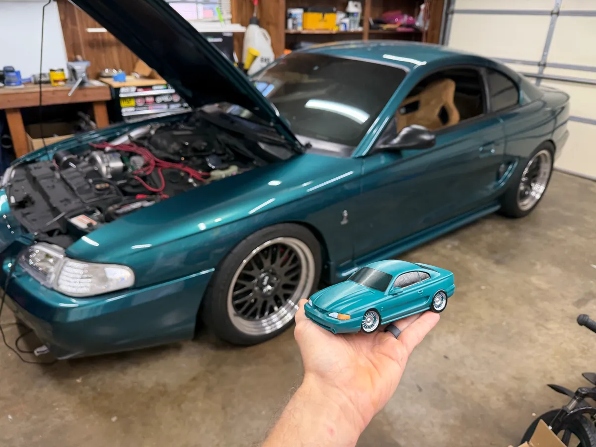 96-98 SN95 Mustang Cobra Model - Free 3D Print Model - MakerWorld