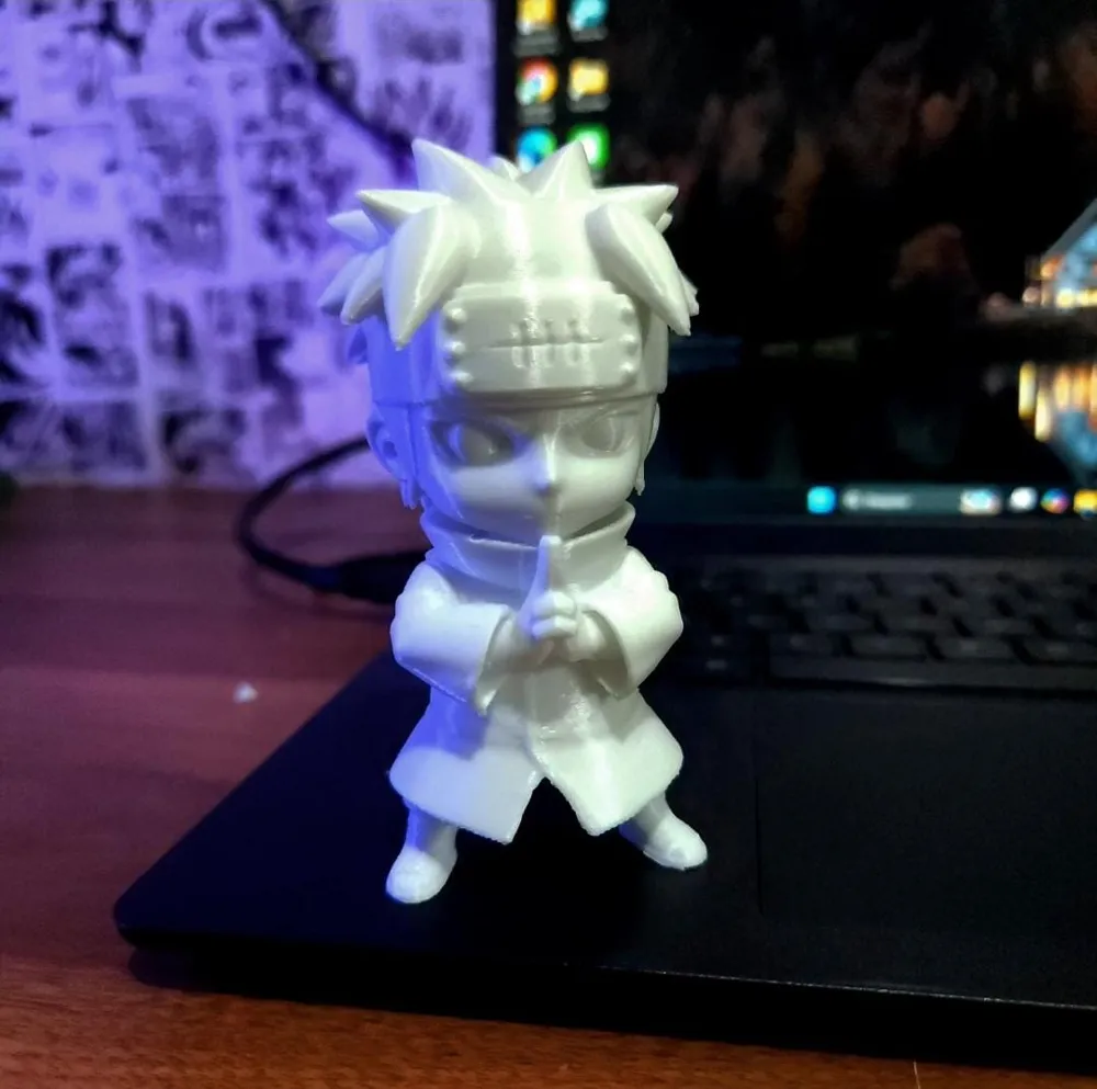 Pain Akatsuki chibi - Free 3D Print Model - MakerWorld