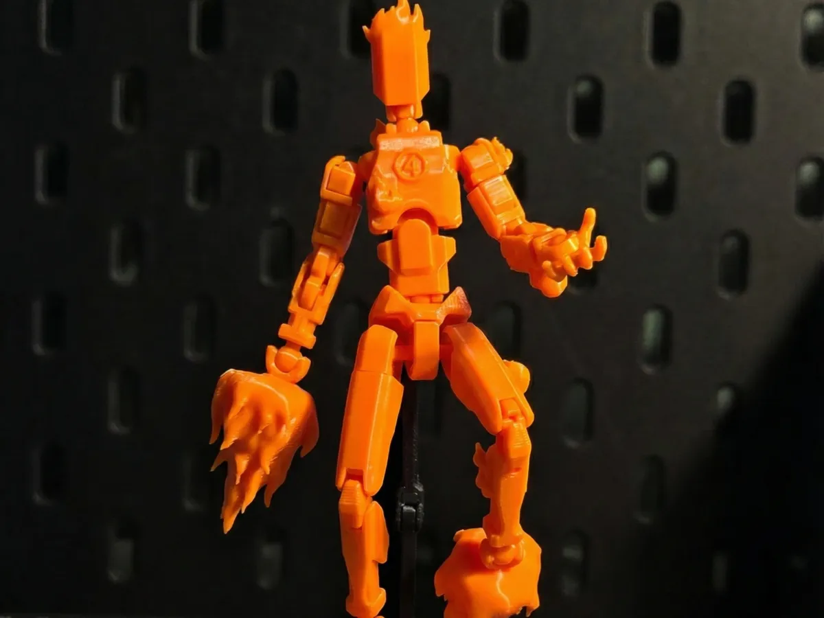 HUMAN TORCH DUMMY - Free 3D Print Model - MakerWorld