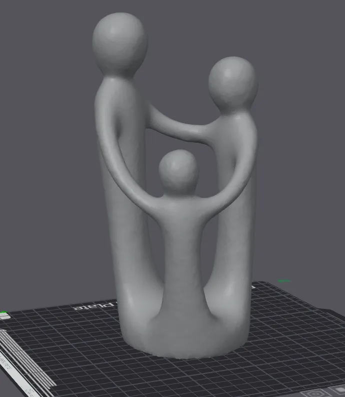 Family/Together Statue by brentglover1970 - MakerWorld