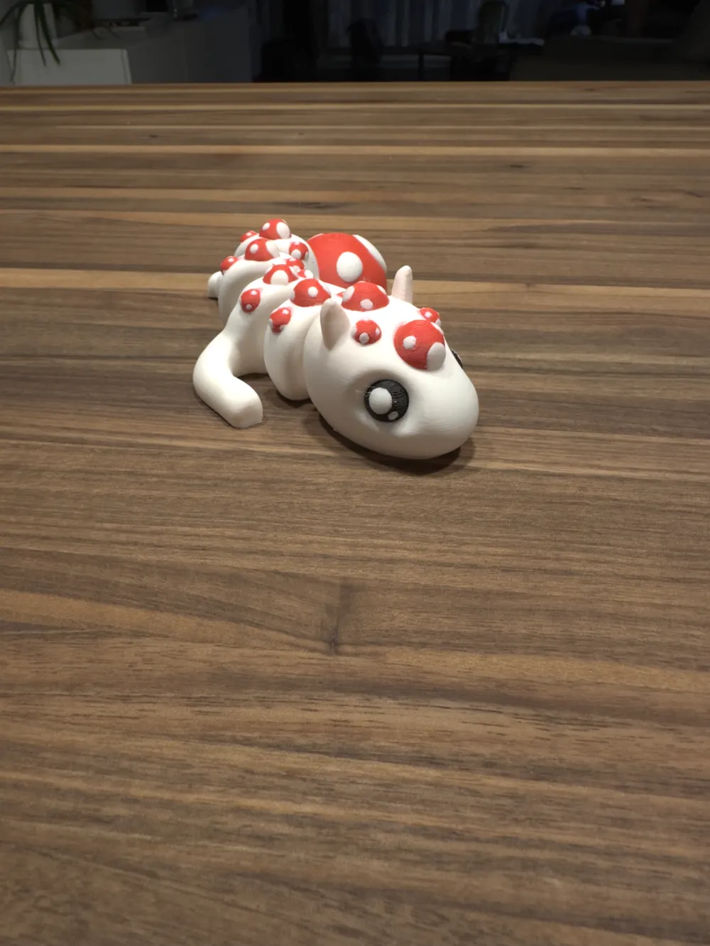 Baby Articulated Mushroom Dragon - Free 3D Print Model - MakerWorld