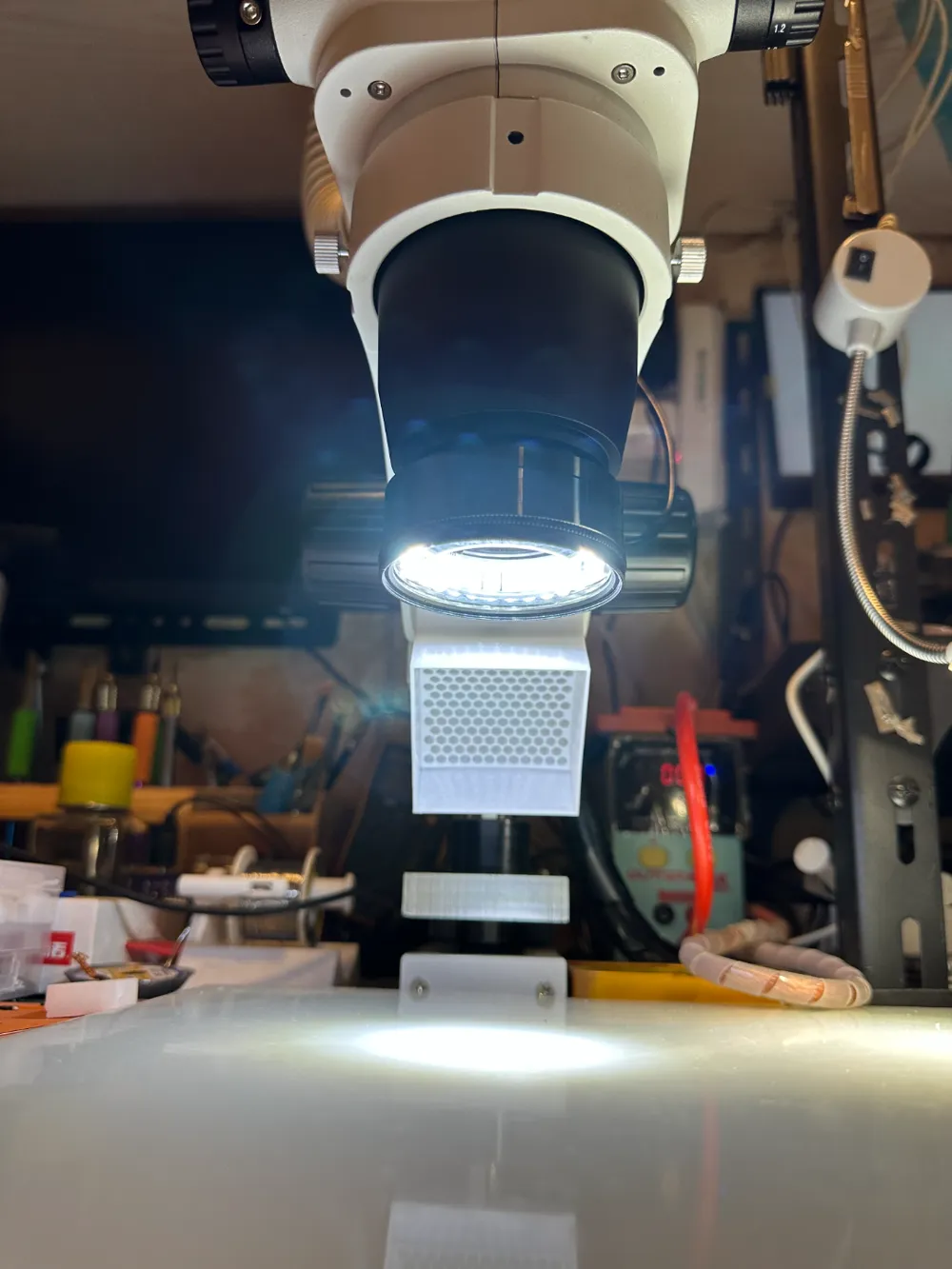 舜宇SZN71 microscope fume extraction fan by CXKJ - MakerWorld