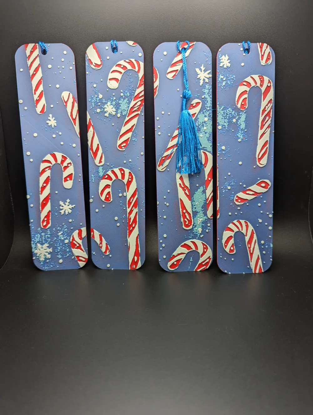 Candy Cane Hueforge bookmarks - Free 3D Print Model - MakerWorld