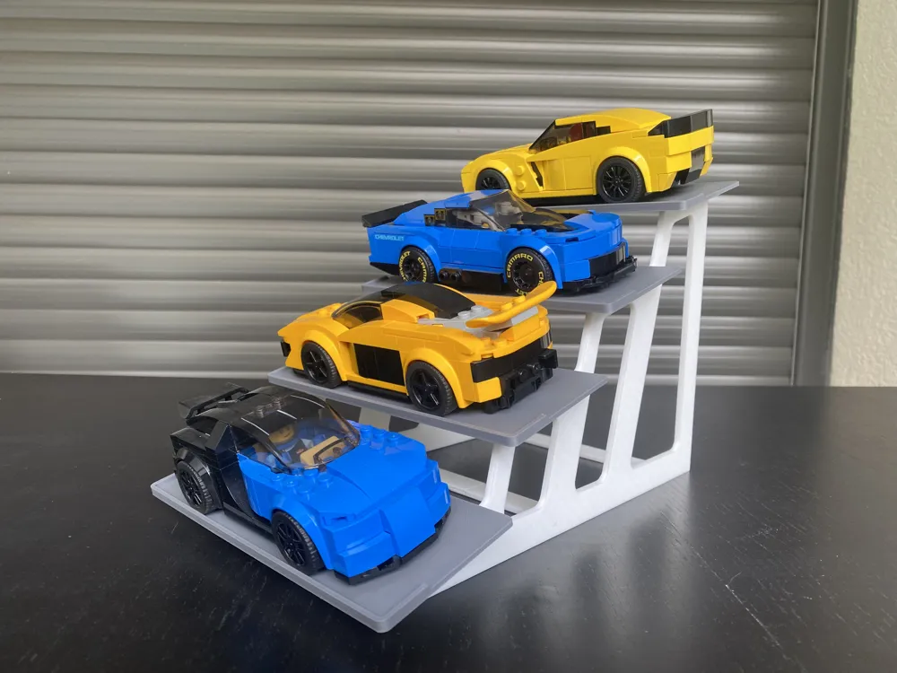 Speed Champions display stand by Frous MakerWorld: Download Free 3D Models