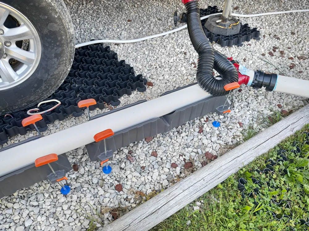 Stake "Foot" for Camco Adjustable Sewer Hose Cradle by dana.nelson ...