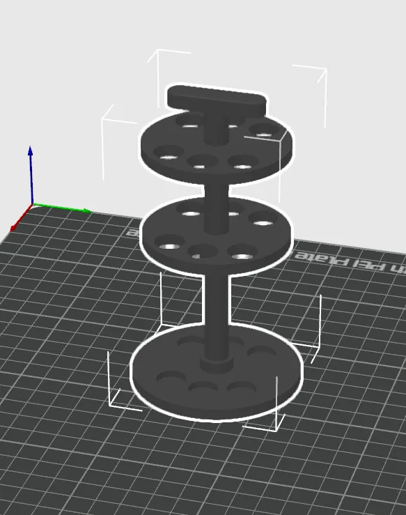 Portable 3D-Printed Test-Tube Rack for GPs by THE DESIGNER MakerWorld ...