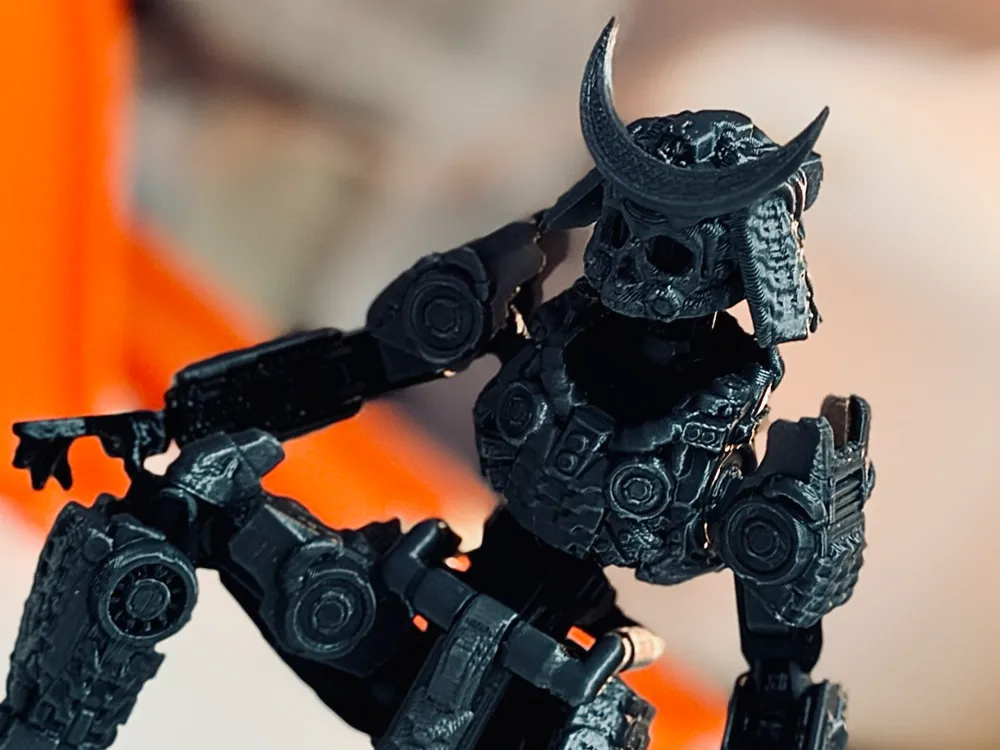 Armor Seriesfor for Dummy 13 (Mecha Samurai) - Free 3D Print Model ...