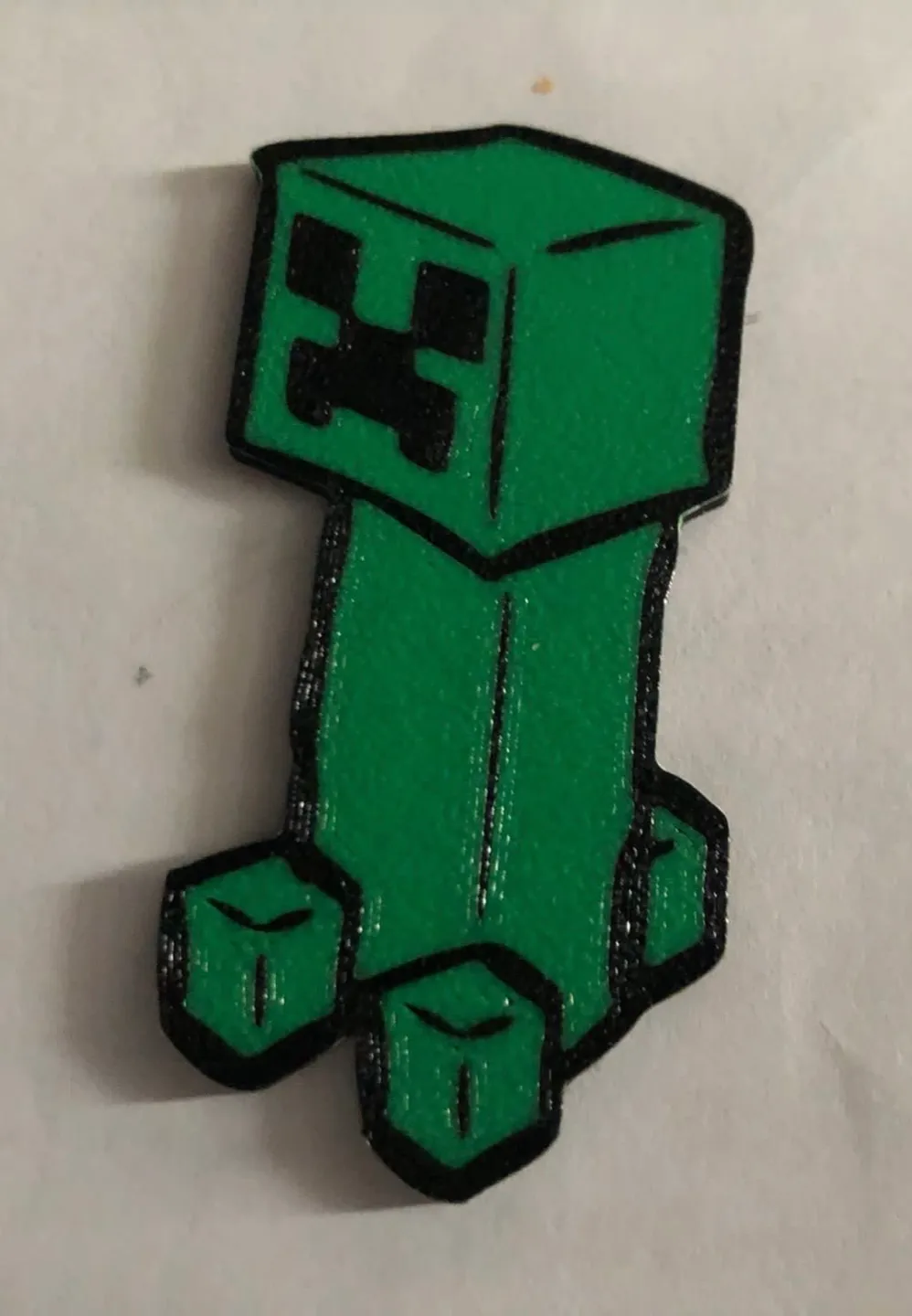 Minecraft Creeper fridge magnet by john_rotherham - MakerWorld