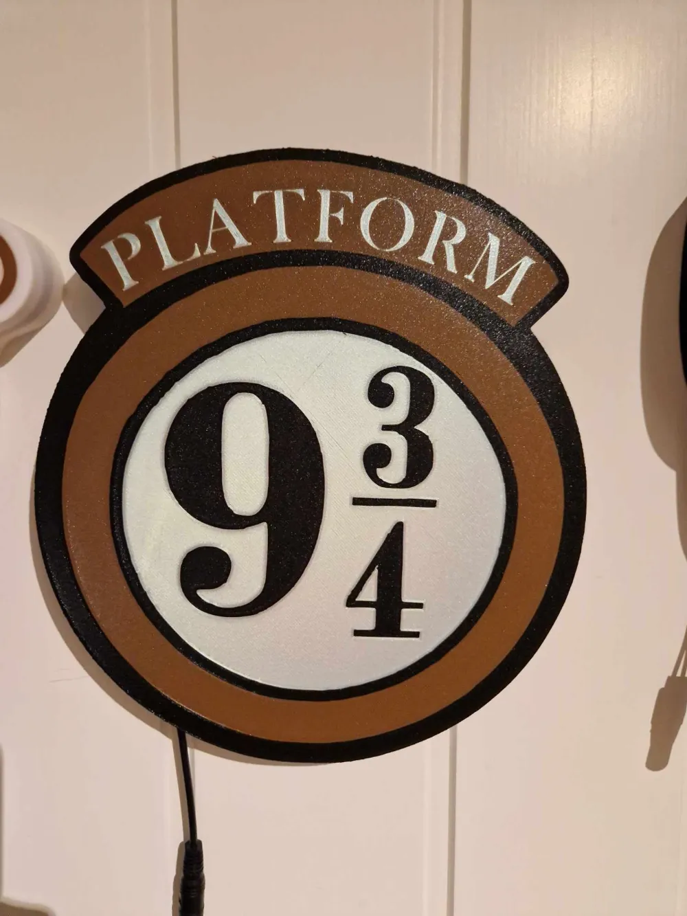 Platform 9 3/4 - Harry potter Light box by Morten3DP MakerWorld ...