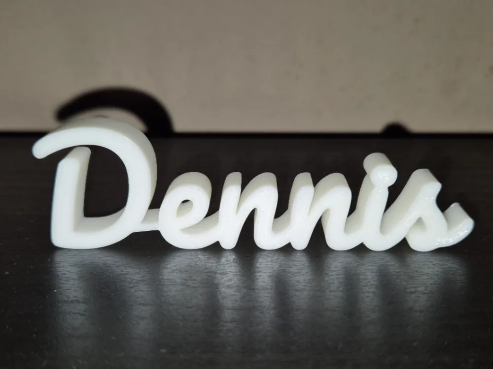 Dennis Name Sign Display Decor by GabT - MakerWorld